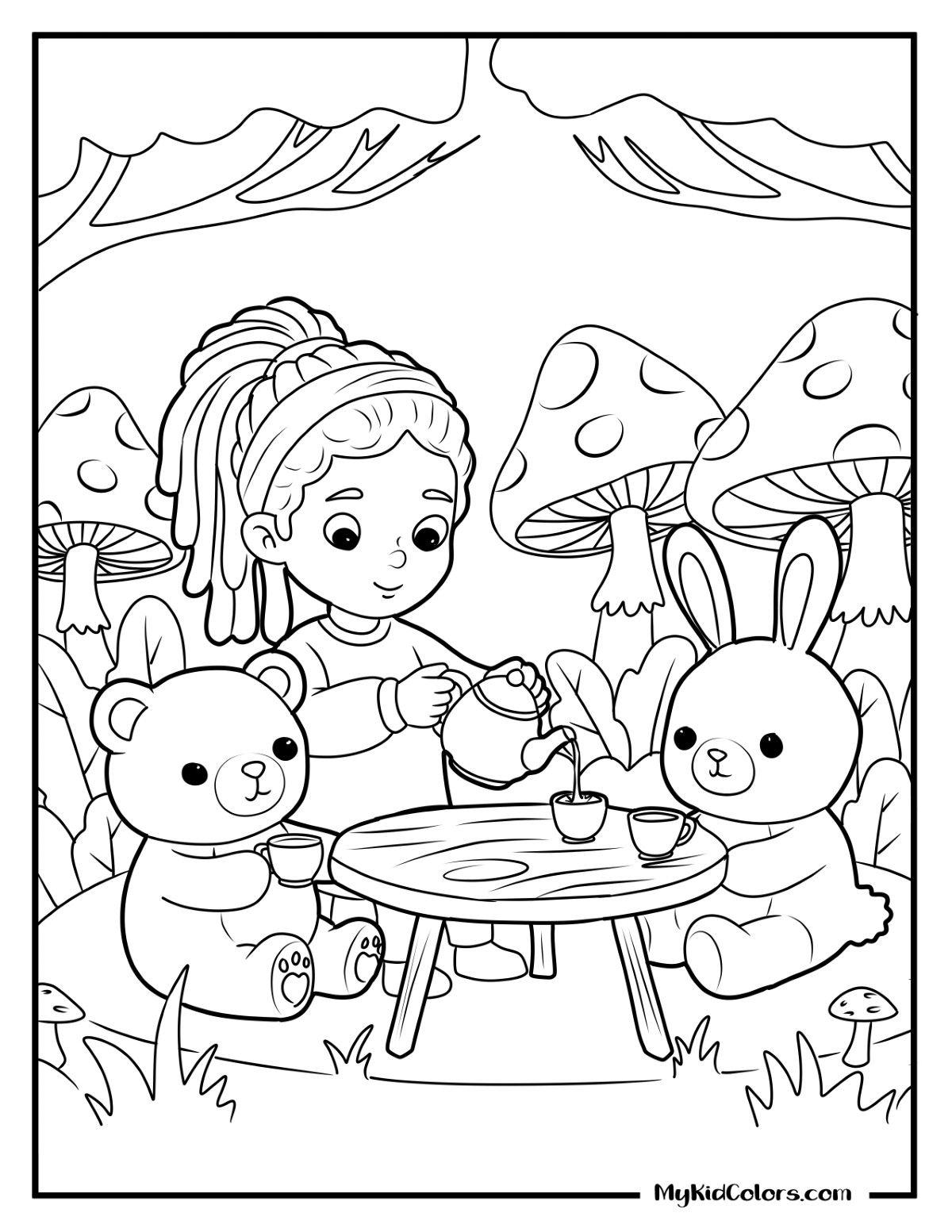 15 Free Disney Coloring Pages (Hand-Drawn PDF Printables)