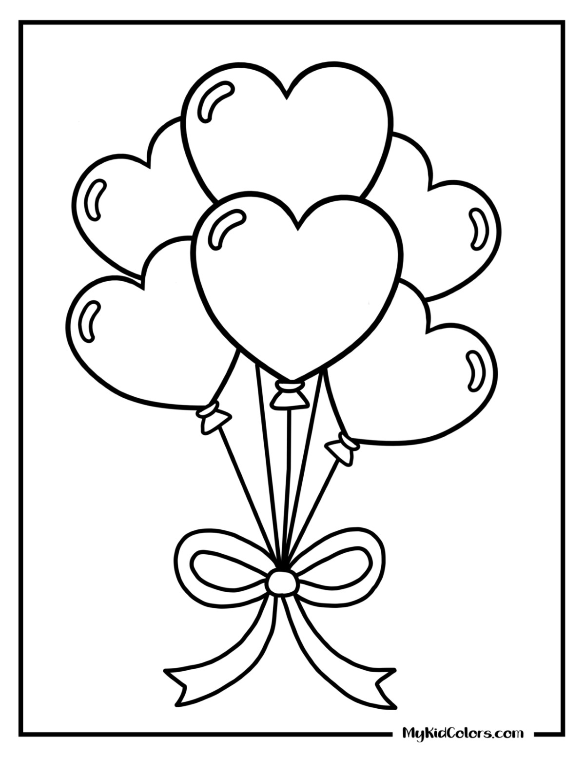 15 Free Human-Drawn Heart Coloring Pages (PDF Printables)