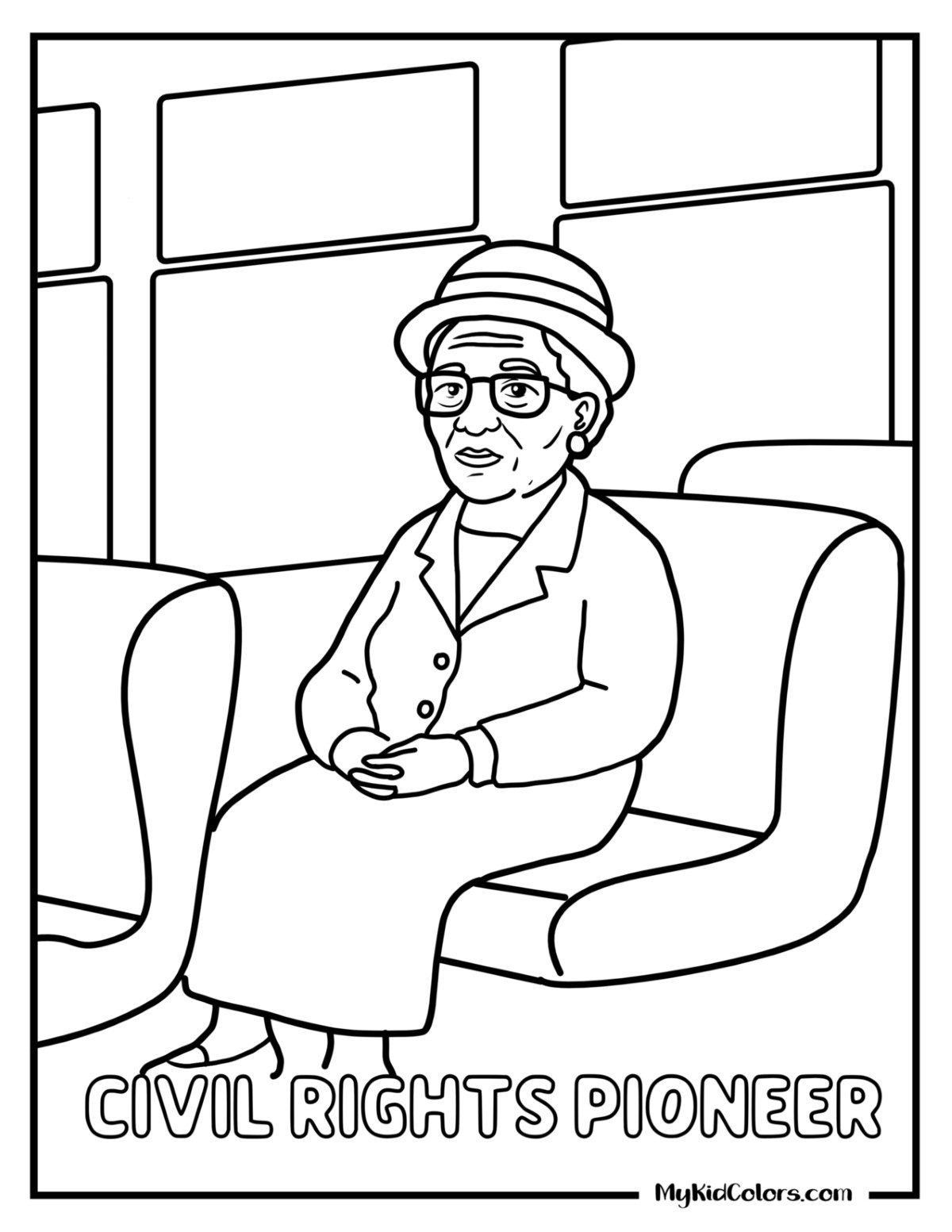 15 Free Black History Month Coloring Pages (Hand-Drawn PDF)