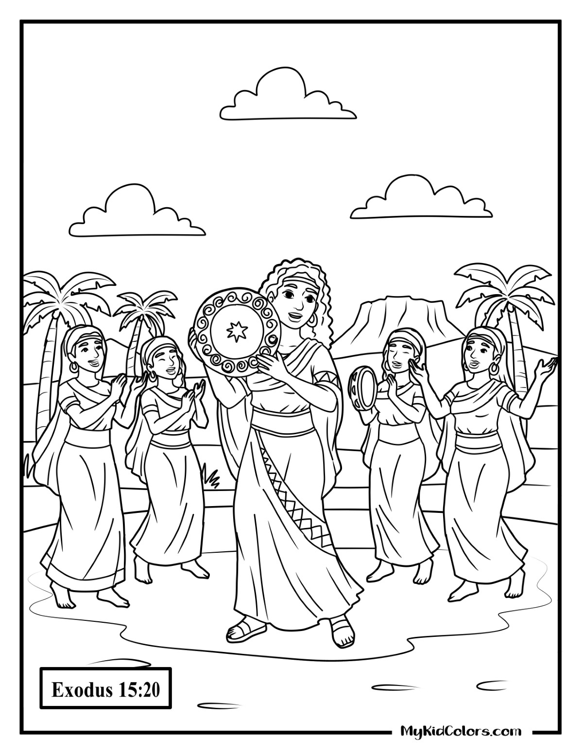 15 Free Passover Coloring Pages for Kids (Free PDF Printables)