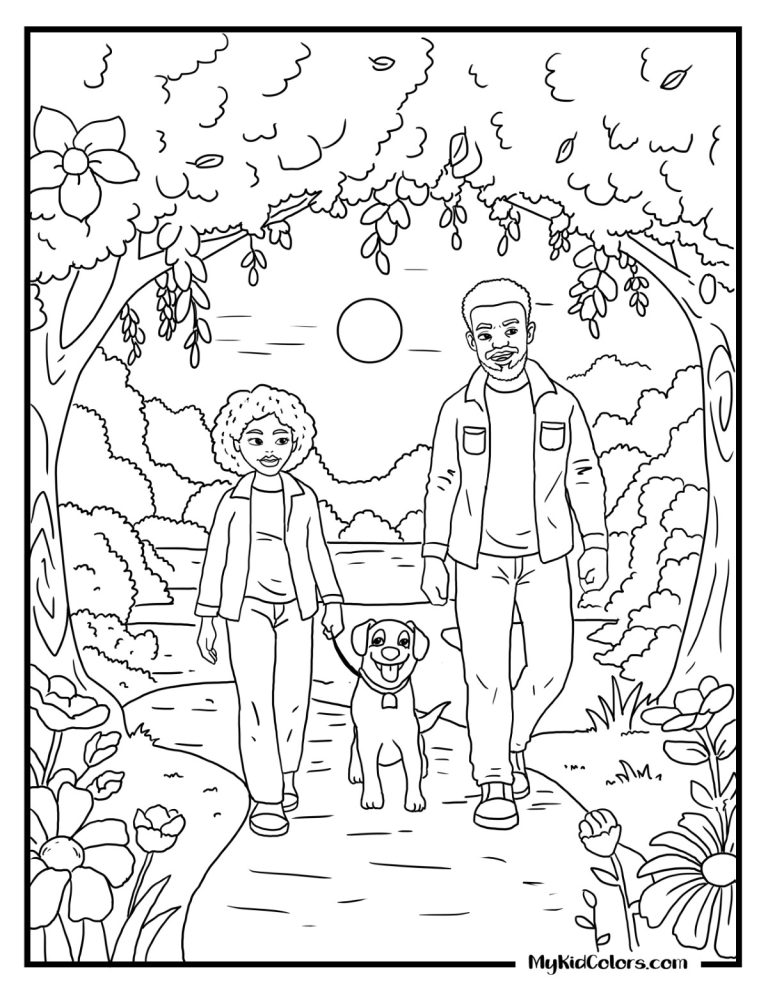15 Free Spring Coloring Pagesfor Kids (Free PDF Printables)