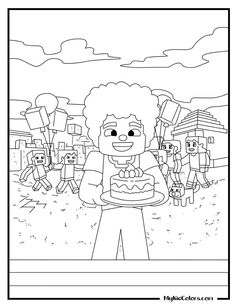 15 Free Minecraft Coloring Pages (Free PDF Printables)