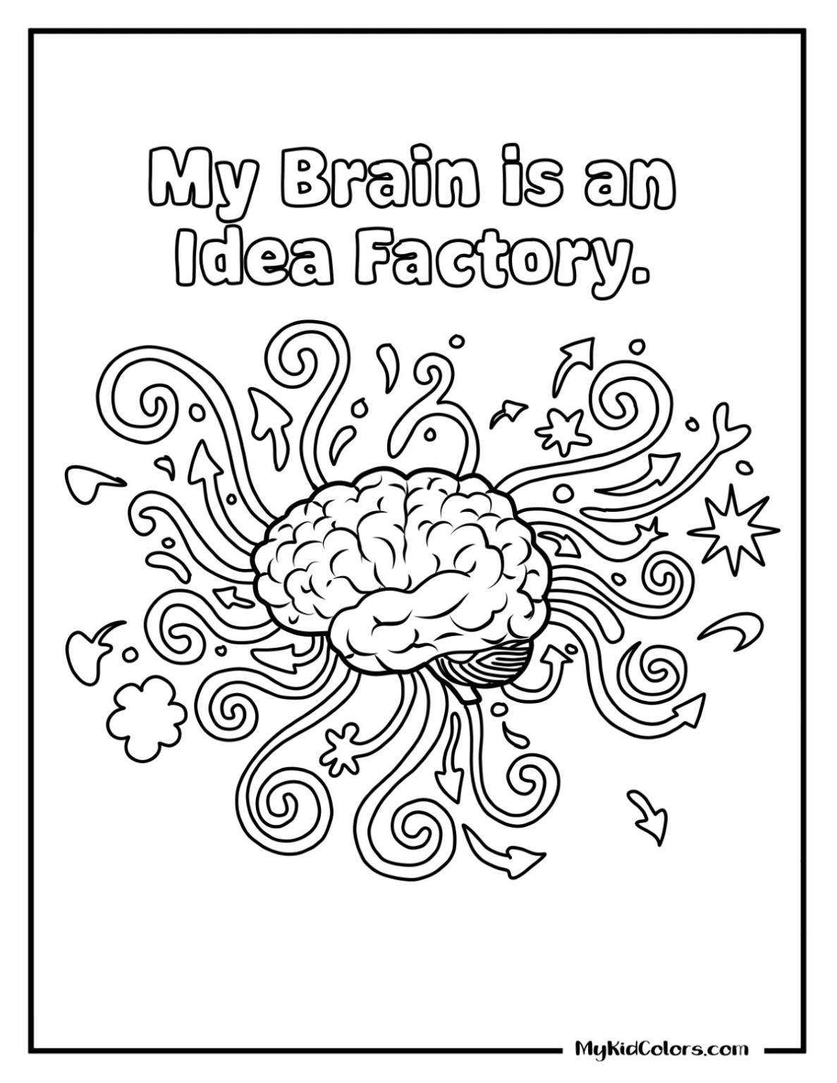 15 Free ADHD Coloring Pages Collection (Free Printable PDFs)