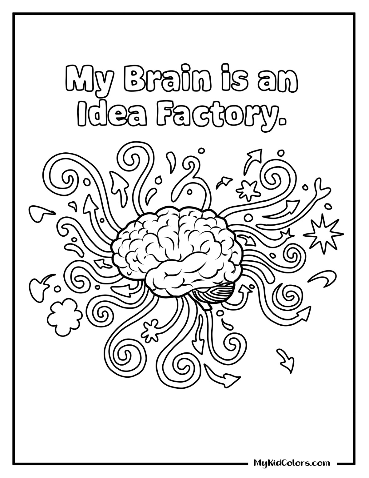 15 Free ADHD Coloring Pages Collection (Free Printable PDFs)