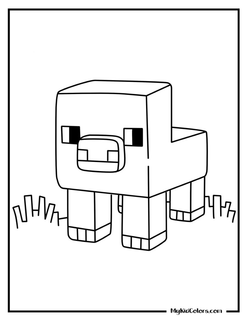15 Free Minecraft Coloring Pages (Free PDF Printables)