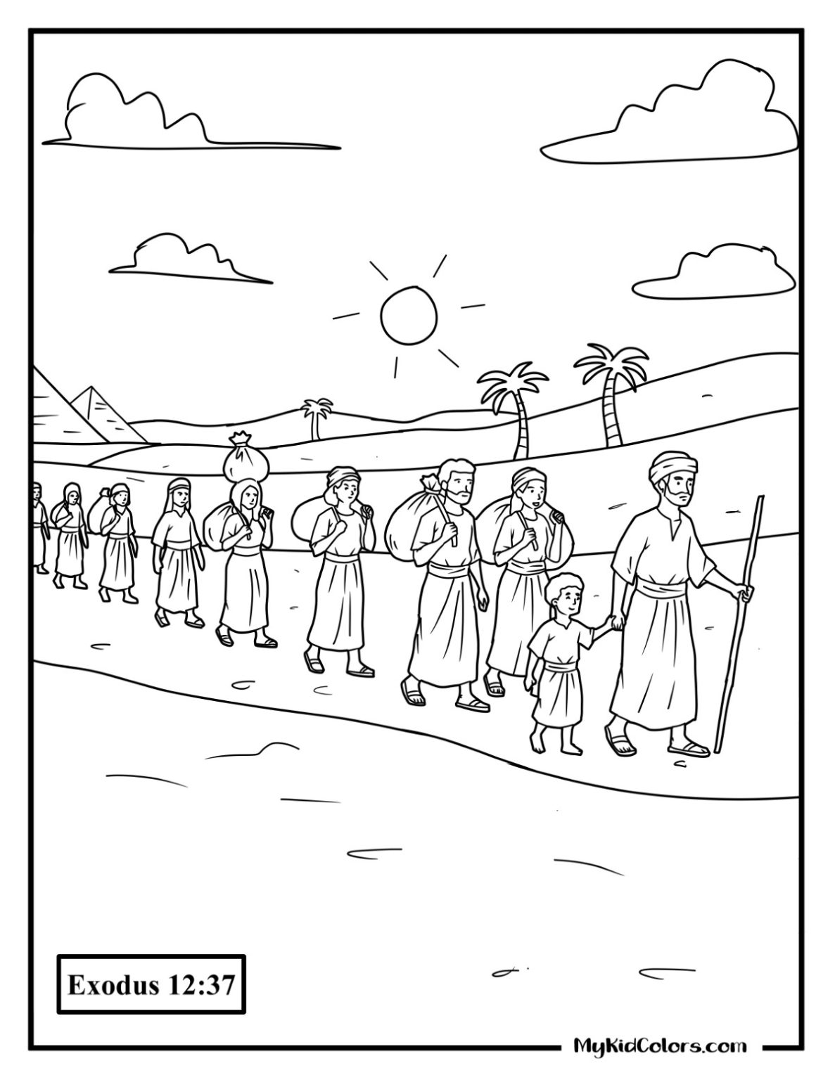 15 Free Passover Coloring Pages for Kids (Free PDF Printables)