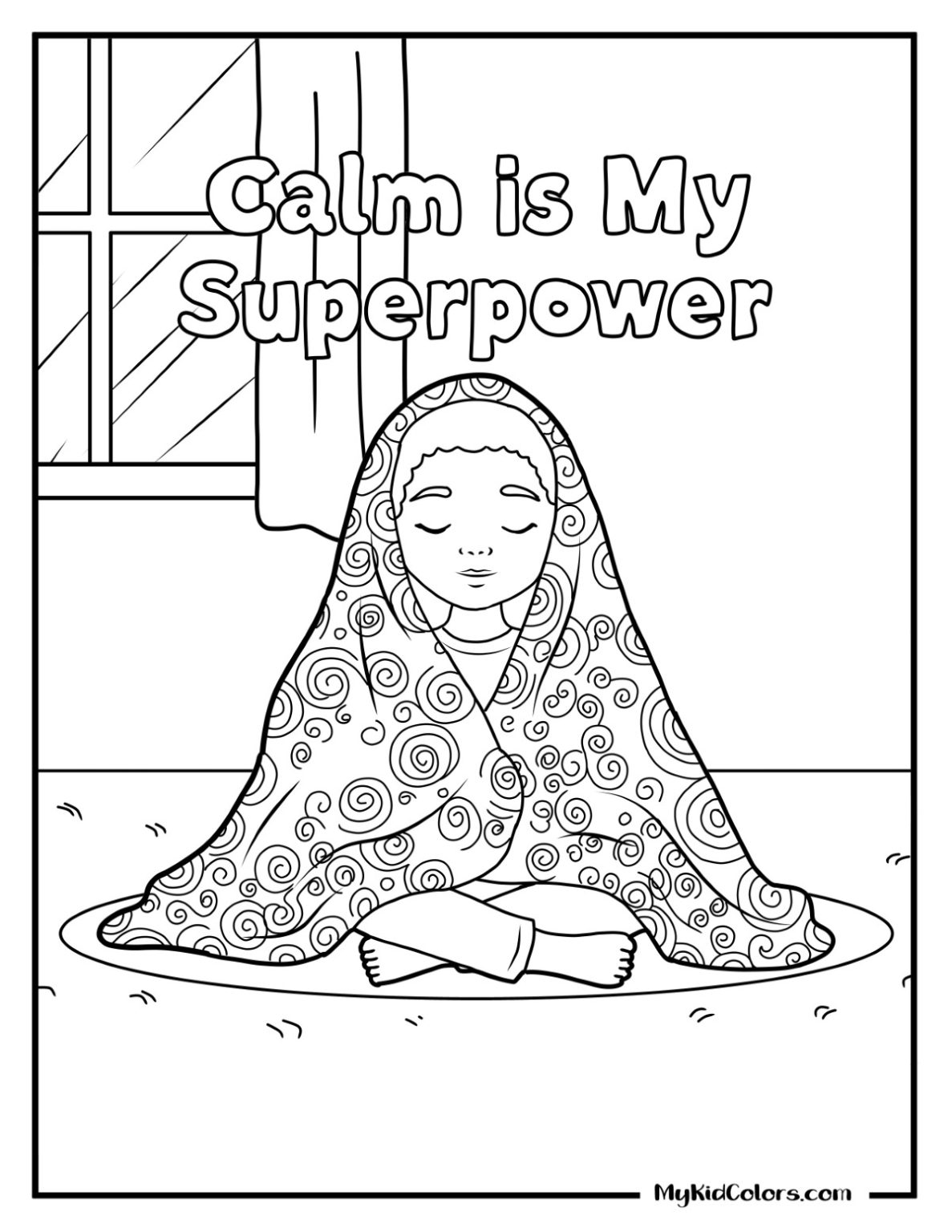 15 Free ADHD Coloring Pages Collection (Free Printable PDFs)