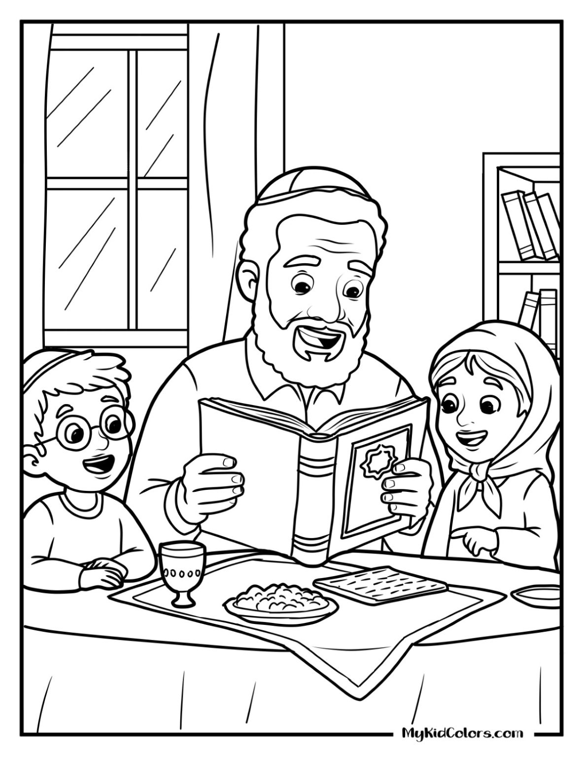 15 Free Passover Coloring Pages for Kids (Free PDF Printables)