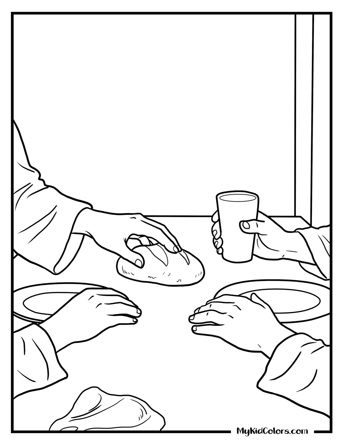15 Free The Last Supper Coloring Pages (Inclusive & Faith-Based PDFs)