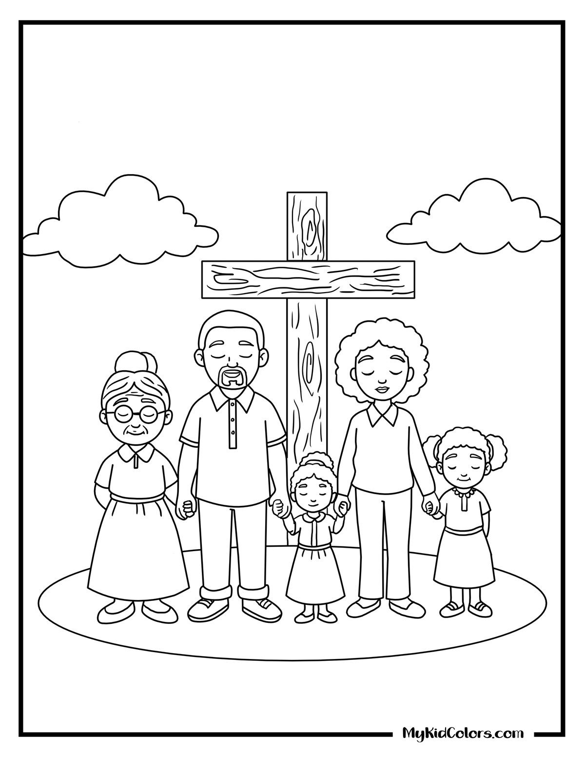 15 Free Jesus Died On The Cross Coloring Pages (Inclusive & Gentle)