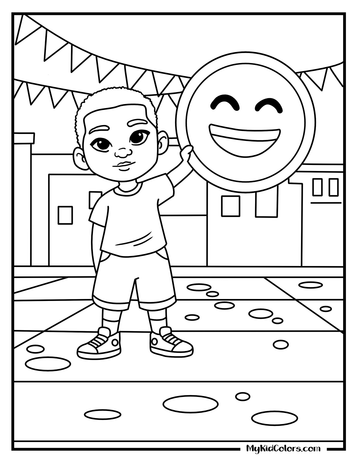 15 Free Emoji Coloring Pages (Inclusive & Emotion-Focused Fun)