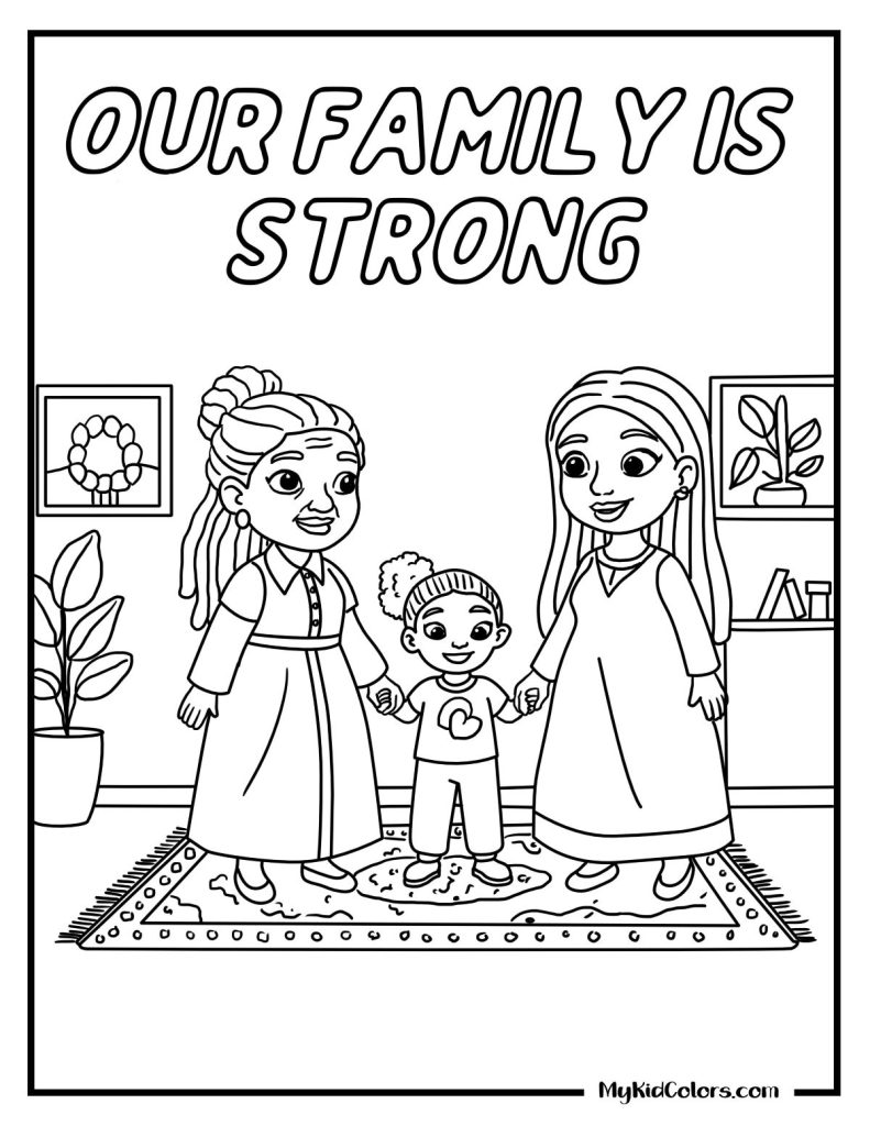 15 Free Affirmation Coloring Pages (Inclusive & Hand-Drawn for Self-Love)
