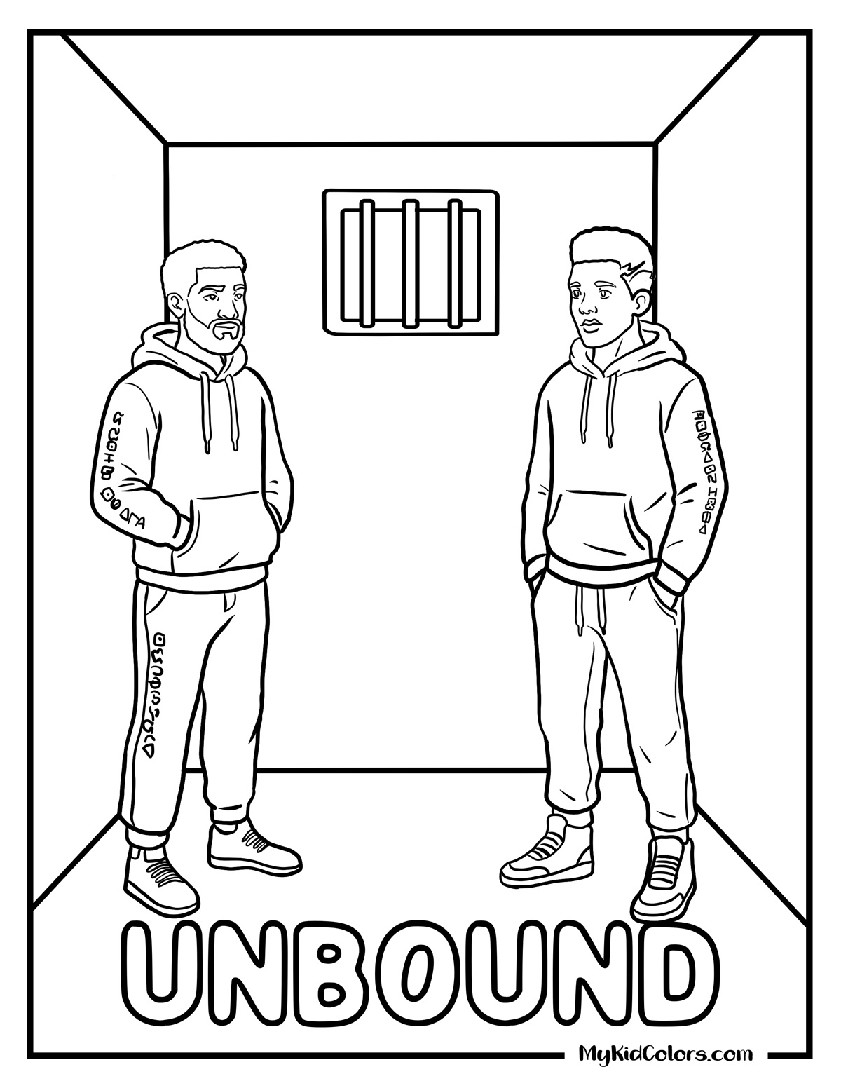 15 Free Paul and Silas in Prison Coloring Pages (Inclusive & Praise-Themed)