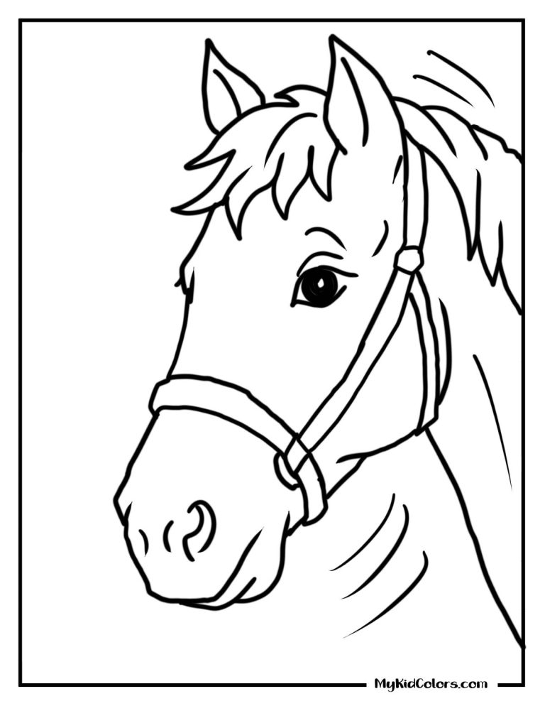15 Free Kentucky Derby Coloring Pages (Inclusive, Hand-Drawn Horse ...