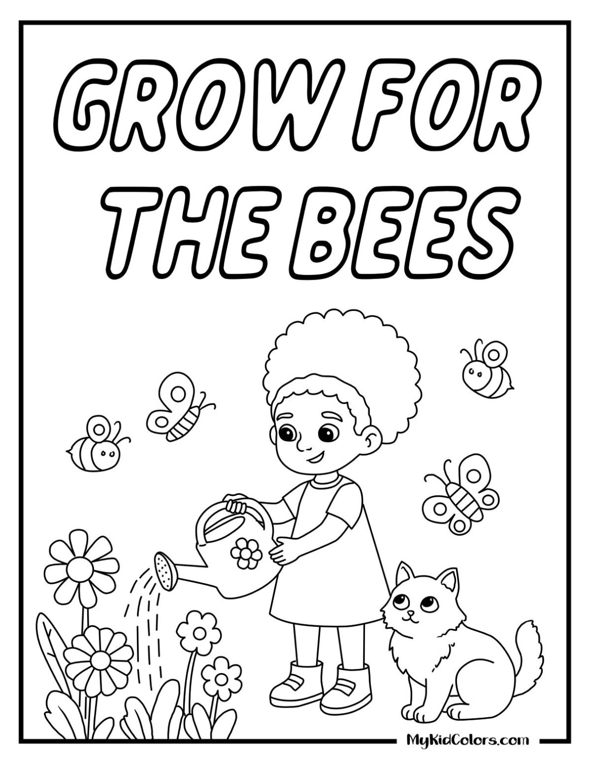 15 Gardening Coloring Pages for Kids: Patience, Tending & Real-World Growth