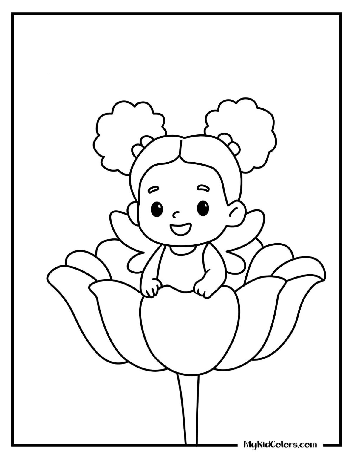 15 Free Fairy Coloring Pages (Inclusive, Hand-Drawn Magic)