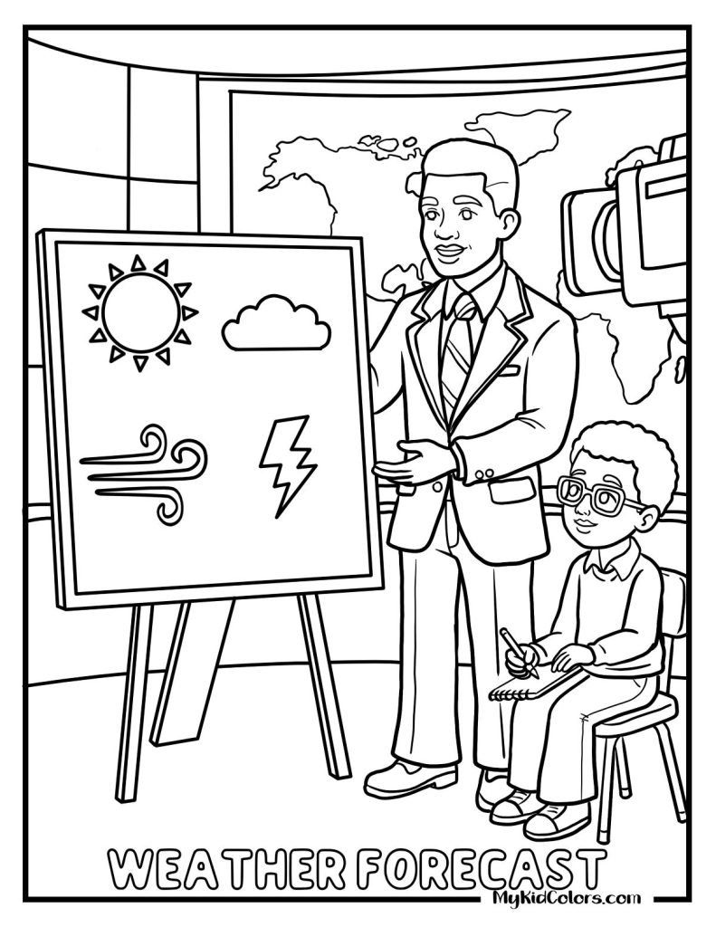 15 Free Weather Coloring Pages Kids Actually Connect With (PDF)